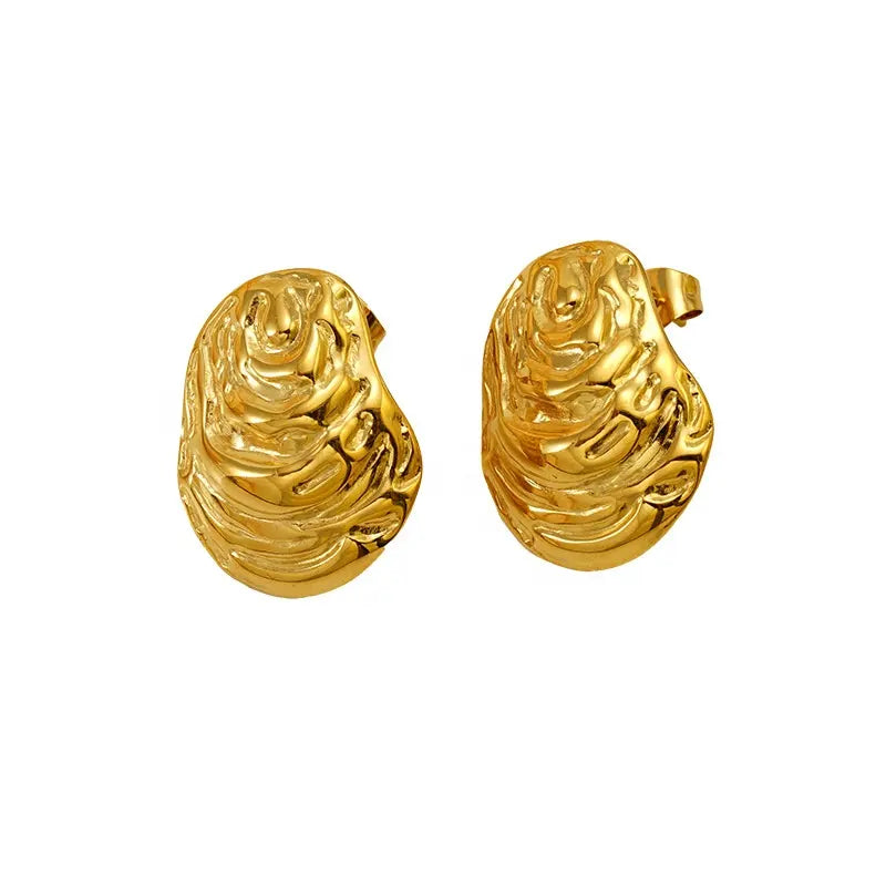 Sullivans Oyster Shell Stud Earrings – Liv Bella Vita